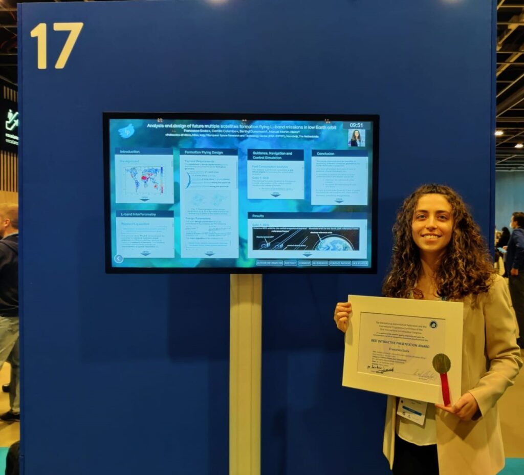 IAC 2022 – FRANCESCA SCALA WON THE BEST INTERACTIVE PRESENTATION AWARD ...